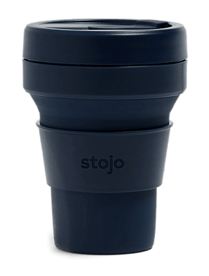 Складной стакан Stojo - уголь — купить в интернет-магазине Torrefacto